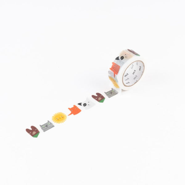 Japanese Washi Tape - Creatures - 20mm | Stitch and Tickle Japanese Washi Tape - Creatures - 20mm | Stitch and Tickle