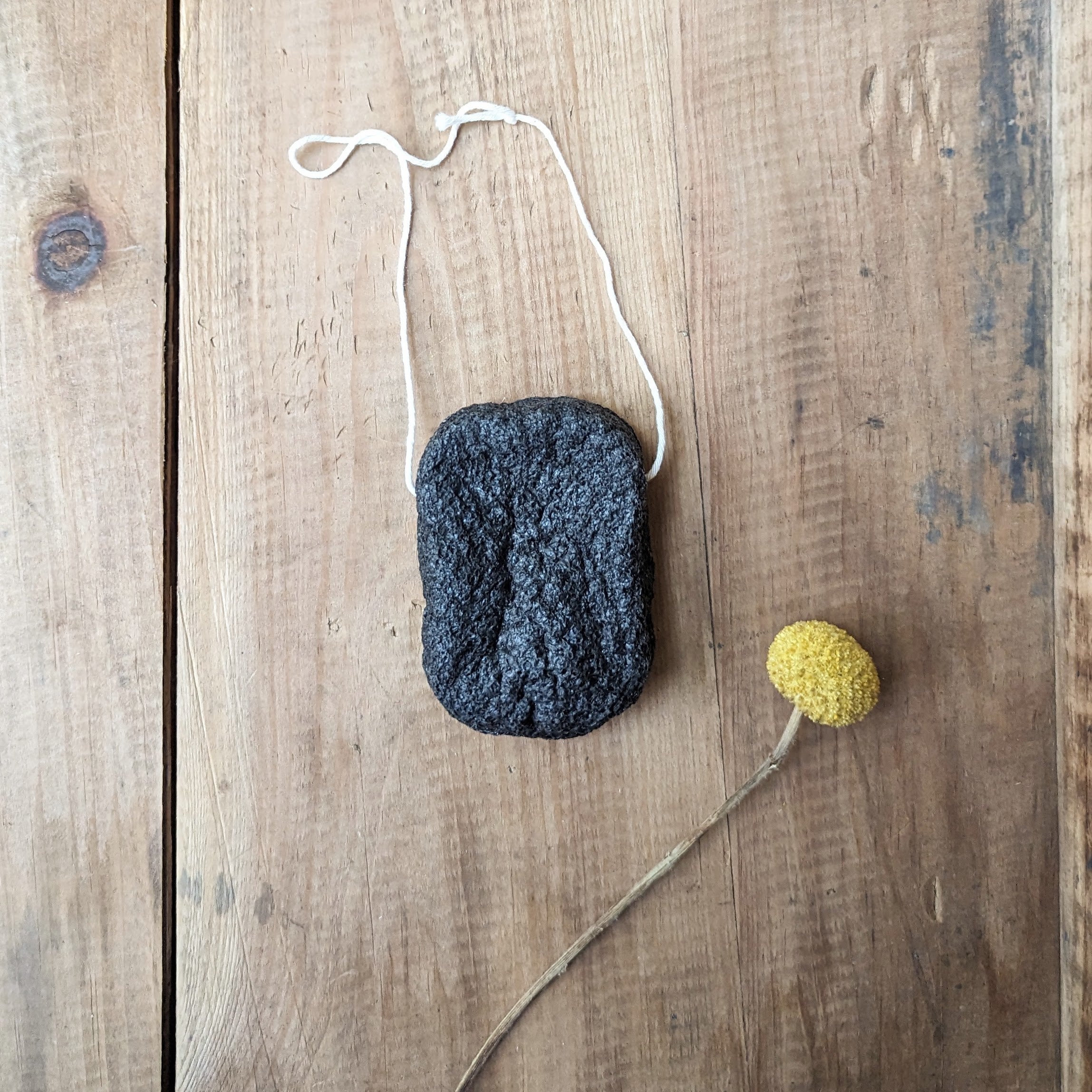 Binchotan Charcoal Facial Puff | Stitch and Tickle