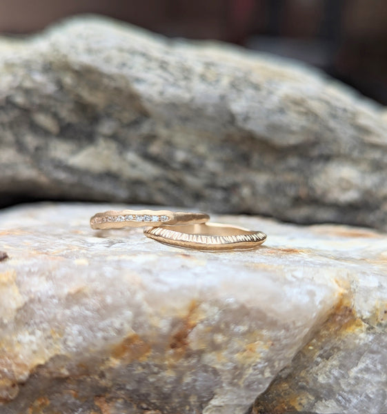 Tidal Diamond Ring | Stitch and Tickle