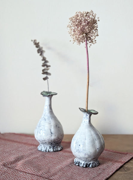Small Handmade Ceramic Bud Vase - two sizes | Stitch & Tickle – Stitch ...