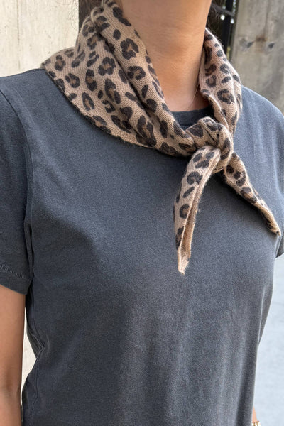 Le Bon Shoppe Cashmere Bandana - Leopard | Stitch and Tickle