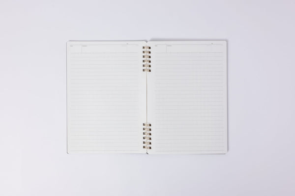 Spiral Bound Line Grid Notebook - B5 – Stitch and Tickle